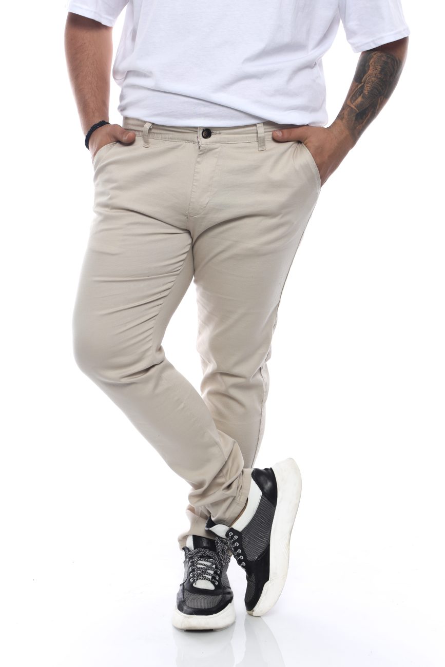 ΑΝΔΡΙΚΟ ΠΑΝΤΕΛΟΝΙ CHINO BEN TAILOR-ΜΠΕΖ - minimal-shop